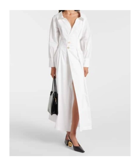 Altuzarra Isabela Cotton-blend Midi Dress