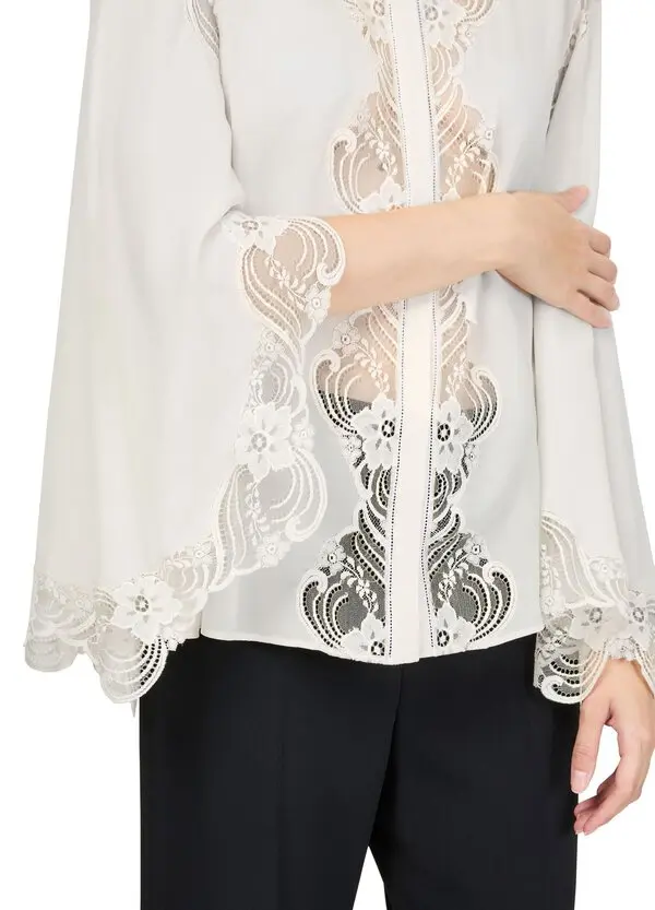 Chloé High-necked Long-sleeved Shirt