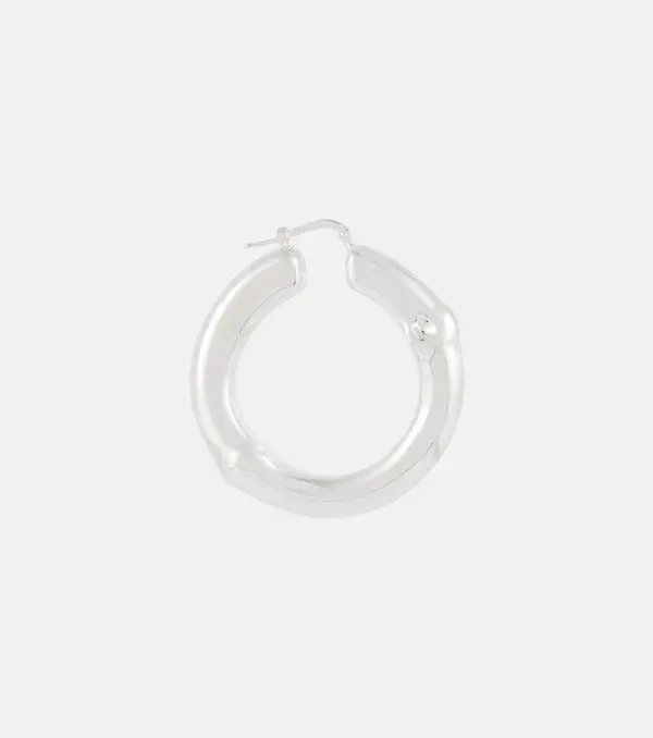 JIL SANDER Bamboo Hoop Earrings