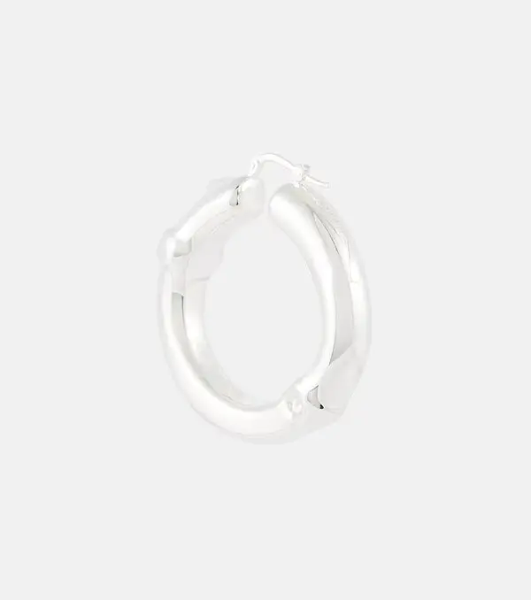 JIL SANDER Bamboo Hoop Earrings