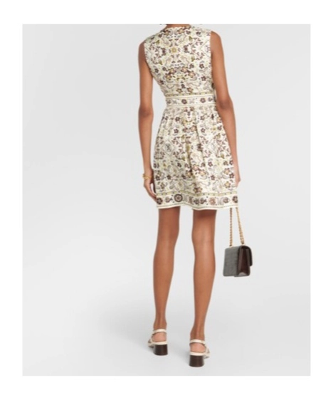 Tory Burch Printed Silk Minidress