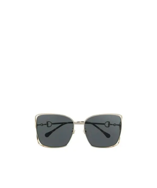 Gucci Horsebit-embellished Oversized Sunglasses