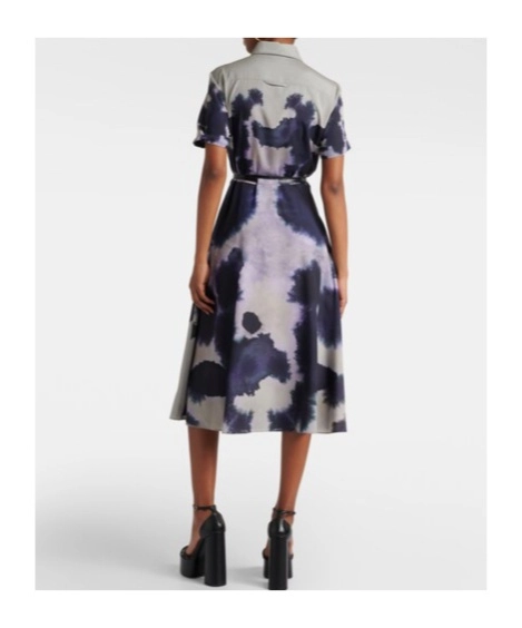 Altuzarra Kiera Printed Midi Shirt Dress