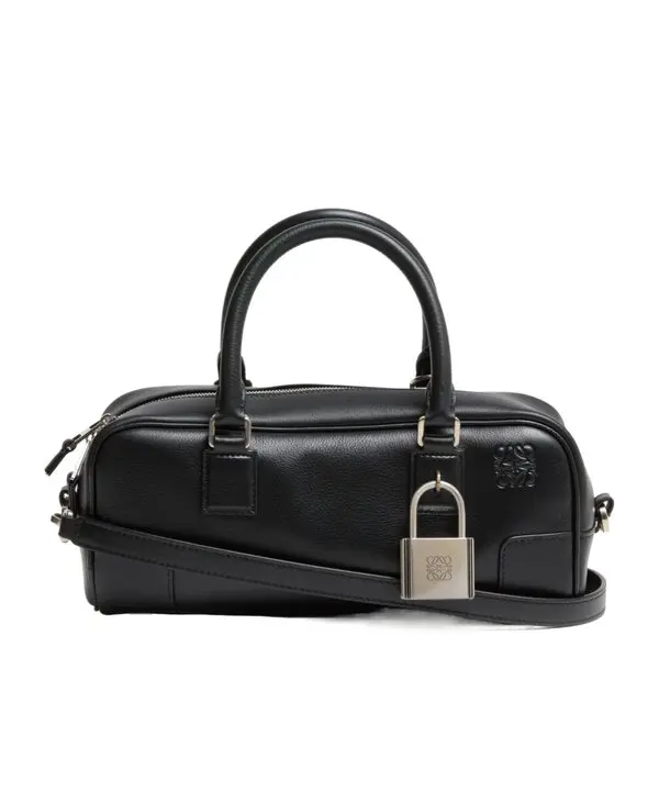 Loewe Cropped Bag In Shiny Calfskin