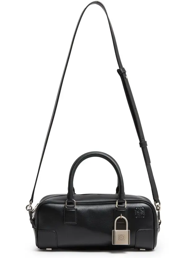 Loewe Cropped Bag In Shiny Calfskin