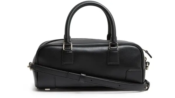 Loewe Cropped Bag In Shiny Calfskin