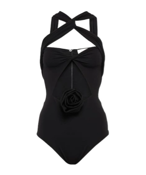 Magda Butrym Cutout Bodysuit - Black