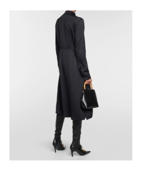 JIL SANDER A-line Midi Dress