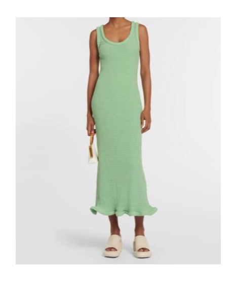 JIL SANDER Jersey Midi Dress