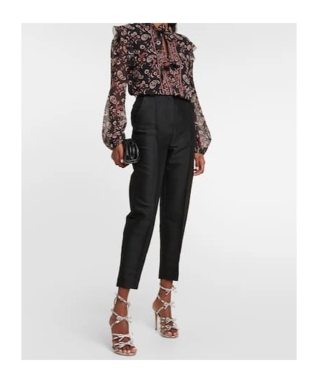 Giambattista Valli Printed Silk Blouse