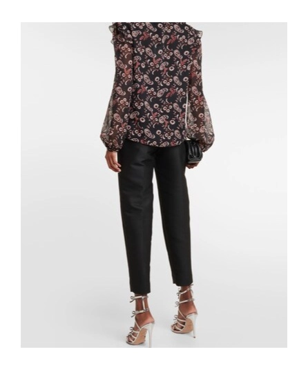 Giambattista Valli Printed Silk Blouse