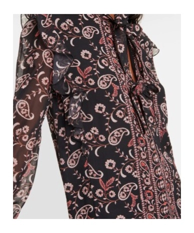Giambattista Valli Printed Silk Blouse