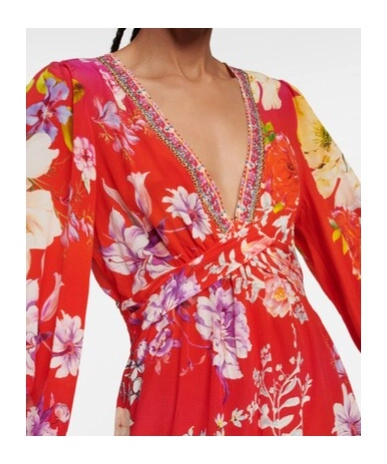 Camilla Embellished Silk Maxi Dress