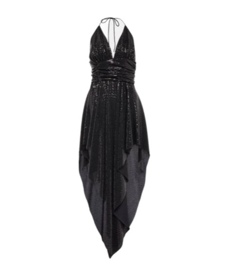 Alexandre Vauthier Sequined Halterneck Minidress