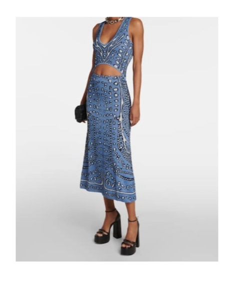 Altuzarra Hannah Jacquard Knit Midi Dress