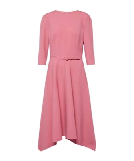 Oscar De La Renta Wool-blend Midi Dress