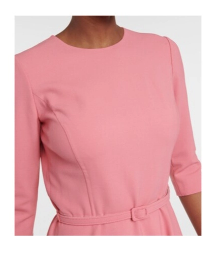 Oscar De La Renta Wool-blend Midi Dress