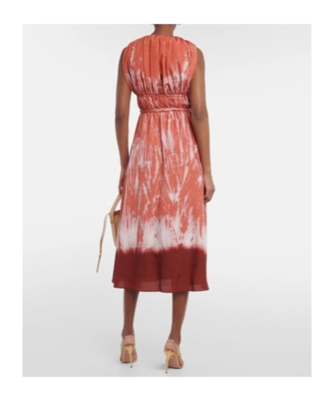 Altuzarra Fiona Ruched Midi Dress - Multicolor