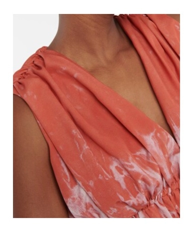 Altuzarra Fiona Ruched Midi Dress - Multicolor