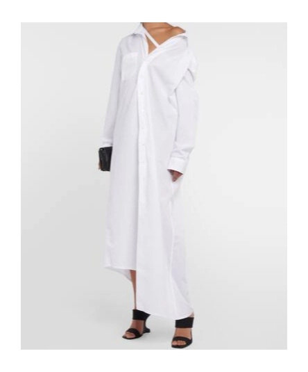 ANN DEMEULEMEESTER Henrietta Cotton Shirt Dress