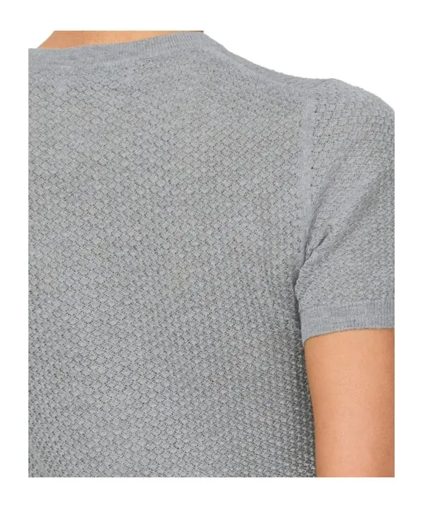 Miu Miu Crew Neck Short-sleeved Sweater
