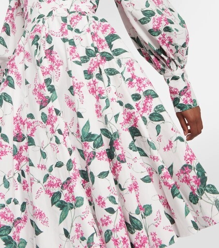 EMILIA WICKSTEAD Yasmina Floral Cotton Minidress