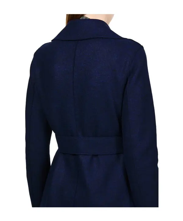 Harris Wharf London Pressed Wool Maxi Coat