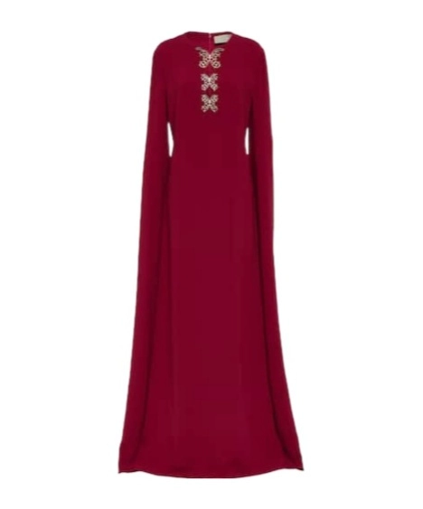 Elie Saab Embellished Crêpe Gown
