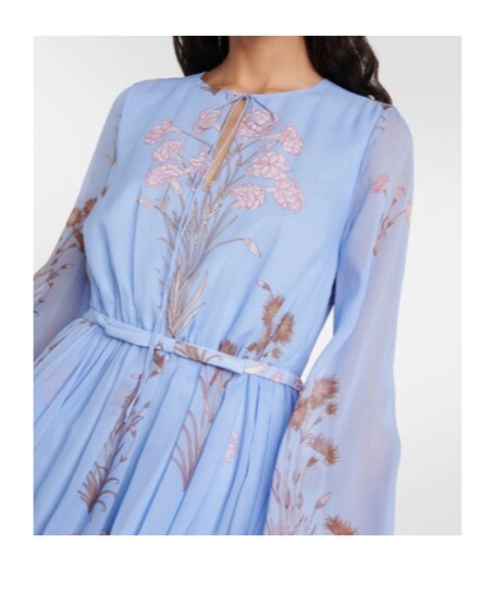Giambattista Valli Floral Silk Georgette Minidress