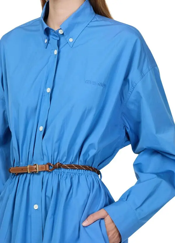 Miu Miu Midi Shirt Dress