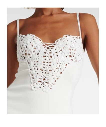 Galvan Sculpted Spiral Midi Dress