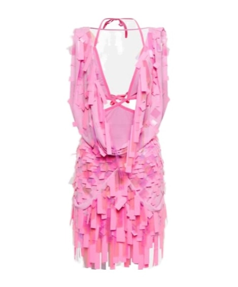 Attico Embellished Minidress
