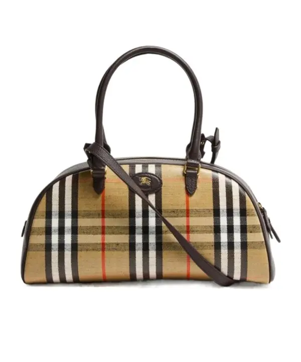 Burberry Highlands Bowling Bag - Beige