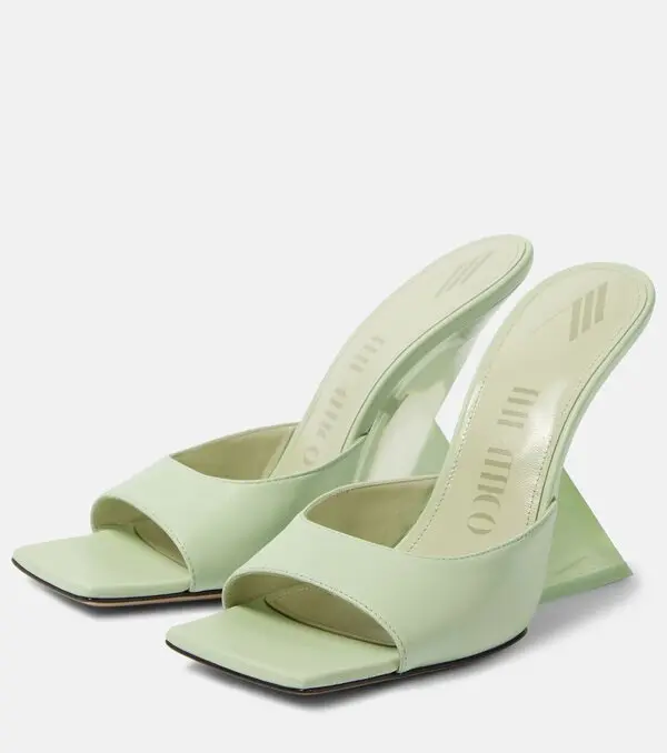 Attico Cheope Leather Sandals