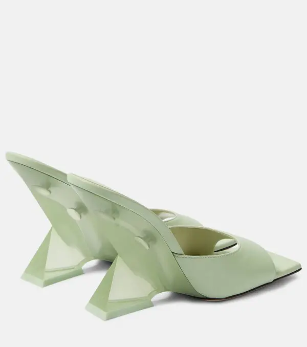 Attico Cheope Leather Sandals