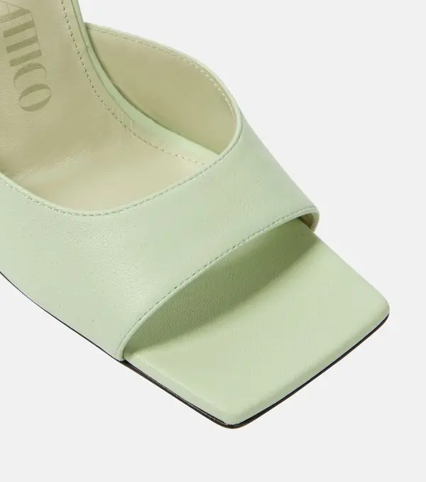 Attico Cheope Leather Sandals
