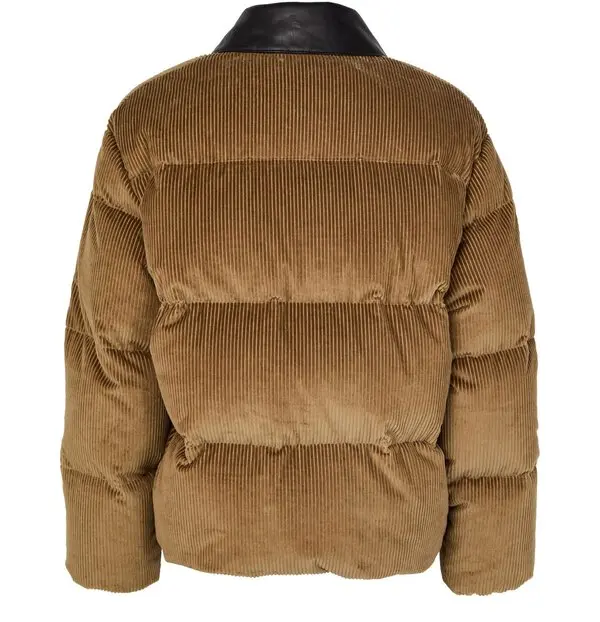 Miu Miu Lapel Long-sleeved Cotton Coat