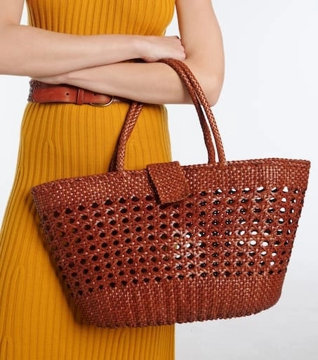 Rixo X Dragon Diffusion Lucine Leather Tote Bag