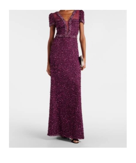 Jenny Packham Embellished Gown
