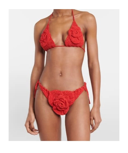 Magda Butrym Knit Bikini Top