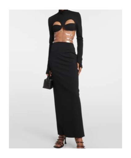 CHRISTOPHER KANE Cutout Maxi Dress