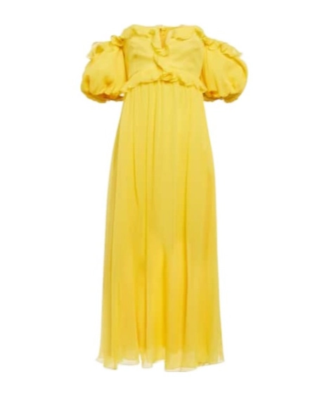 Giambattista Valli Off-the-shoulder Silk Gown