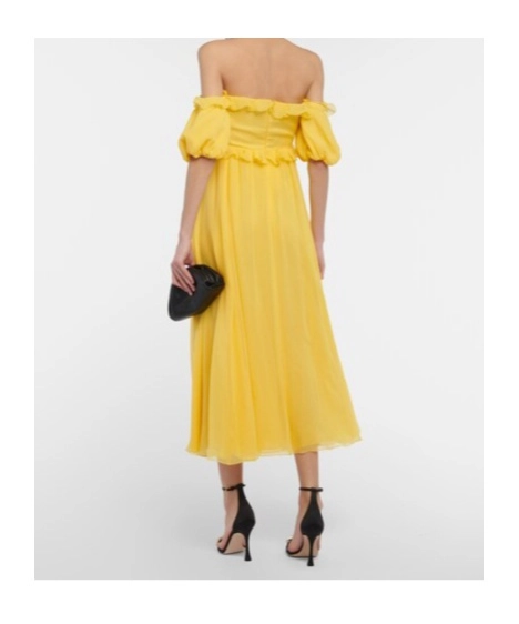 Giambattista Valli Off-the-shoulder Silk Gown