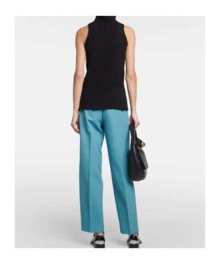 JIL SANDER Frayed Cotton Top