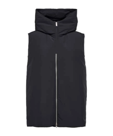 JIL SANDER Oversized Hooded Down Vest