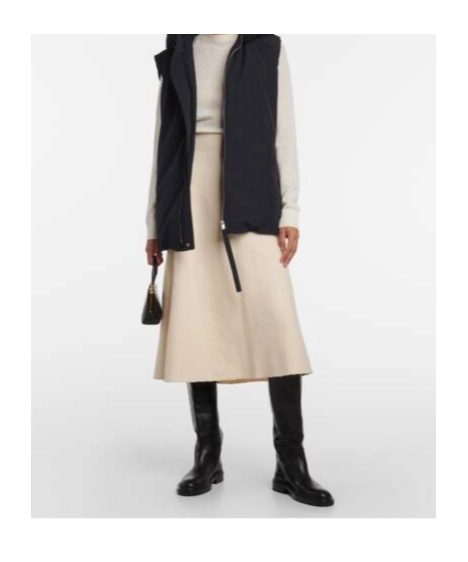 JIL SANDER Oversized Hooded Down Vest
