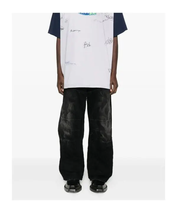 Balenciaga Faded Relaxed-fit Jeans