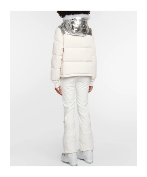 YVES SALOMON Shearling-trimmed Down Jacket