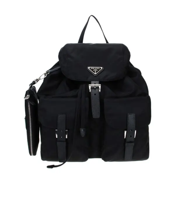Prada Medium Re-nylon Backpack - Black