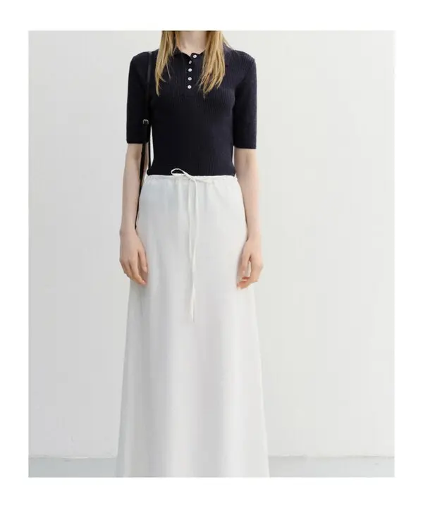 DUNST Short-sleeved Knit Polo Shirt
